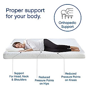 Classic Brands Cool Gel Memory Foam 6-Inch Mattress | CertiPUR-US Certified | Bed-in-a-Box, Twin
