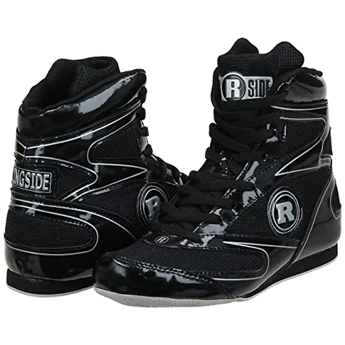 Ringside Diablo Wrestling Boxing Shoes, 10, Black