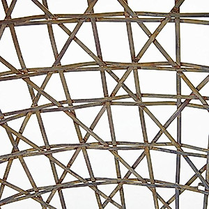 Madison Park Havana Basket Set of 3, Gold