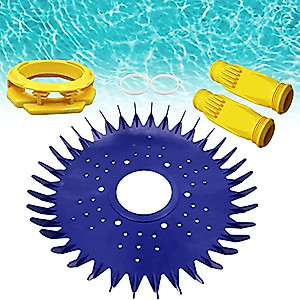 Pool Cleaner Parts for barracud G3 (Set of 6),Includes W70329 Finned Seal, W69698 Long Life Diaphragm with W81600 Retaining Ring, W70327 Foot Pad Compatible with Diaphragm G2,G3,Replace W69721 W72855