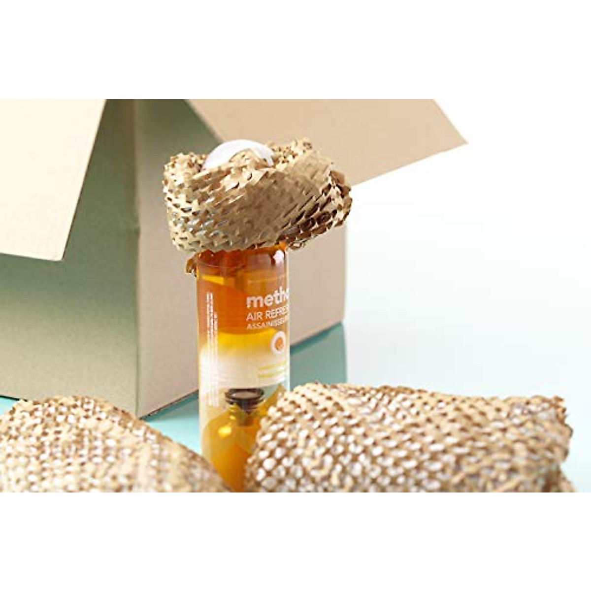 Ranpak WrapPak Ex 750 feet expandable honeycomb cushion wrap, recyclable packing paper, eco-friendly kraft paper cushioning, made in USA