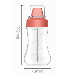 YANGZHI 4Pcs Porous Condiment Squeeze Bottle Plastic Condiment Squeeze Bottle Household Kitchen Sauce Bottle Extruded Condiment Bottle For Ketchup,Salad,Bbq (Blcak)