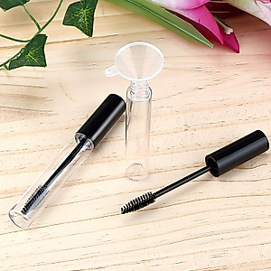 100Pcs Empty Mascara Tube with Eyelash Wand 10ml Eyelash Cream Container Bottle By suoundey