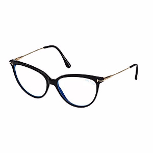 Tom Ford FT 5688-B BLUE BLOCK Shiny Black 55/15/140 women Eyewear Frame