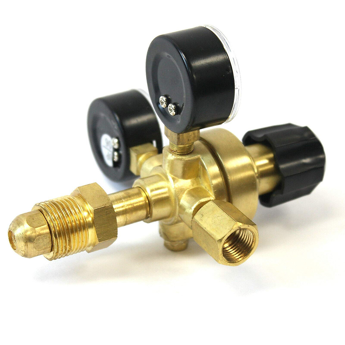 Argon CO2 Regulator Gauges CGA580 & 48" Hose Fits Miller Mig Tig Welders