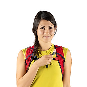 Osprey Kitsuma 3 Women's Bike Hydration Backpack with Hydraulics Reservoir, Claret Red