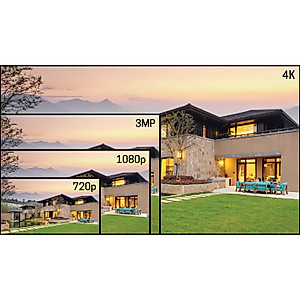 4K PoE Security IP Camera - Compatible with Hikvision DS-2CD2683G2-IZS UltraHD 8MP Vari-Focal EXIR Bullet Weatherproof 2.8-12mm Motorized Lens English Version Firmware