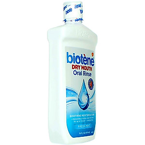 Biotene Dry Mouth Oral Rinse, Fresh Mint 16 oz ( Pack of 8)