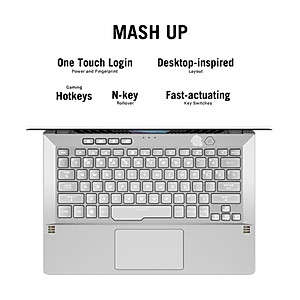 JTD ROG Zephyrus G14 Anime Matrix Ultra Slim Gaming Laptop, 14" 120Hz Pantone Validated QHD Display, GeForce RTX 3060, AMD Ryzen 9 5900HS (32GB DDR4 RAM | 1TB PCIe SSD) Windows 10 Pro,