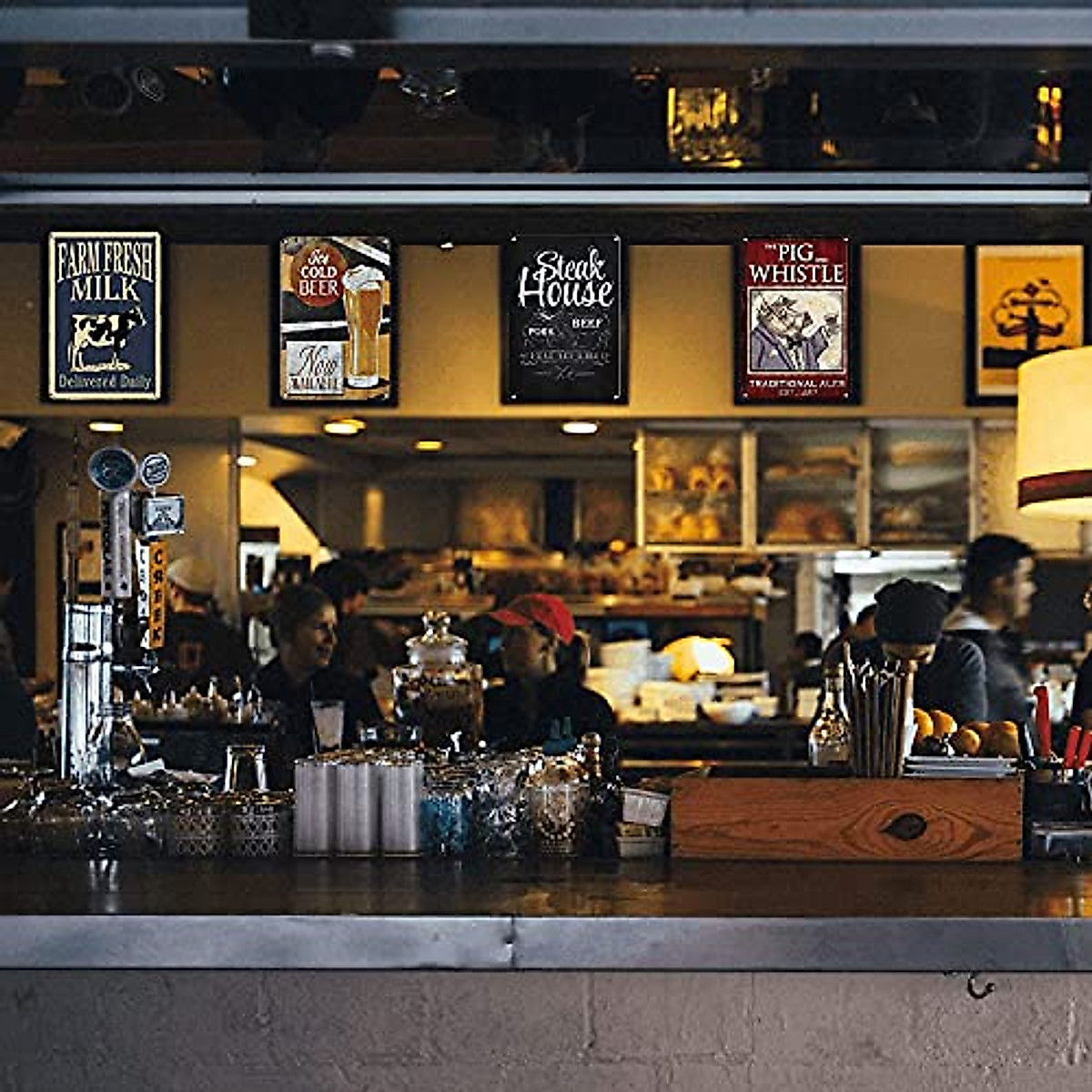 OSONA You've Got A Friend in Me Iron 8X12 Inch Retro Look Decoration Art Sign for Home Kitchen Bathroom Farm Garden Garage Inspirational Quotes Wall Decor