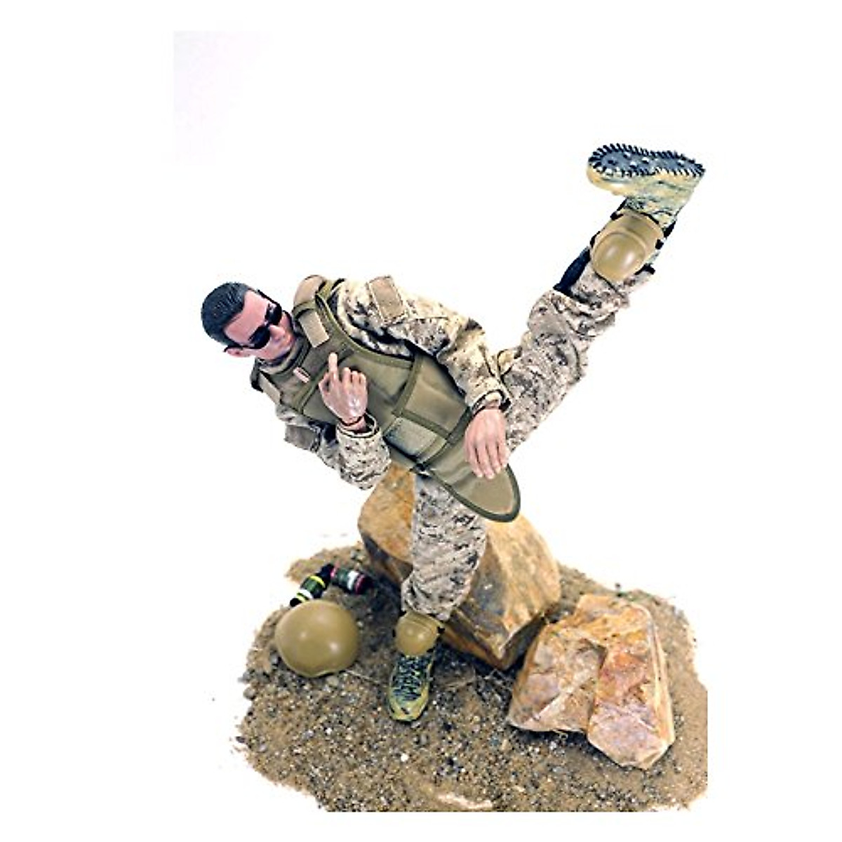 12'' American Military Soldiers Special Forces Army Man Action Figures Play Set-Digital Desert Camouflage