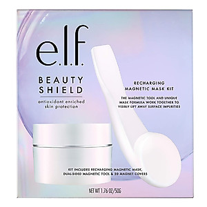 e.l.f. Recharging Magnetic Mask Kit, Helps to Remove Impurities & Imperfections, Clean & Soft Feel, Ultra Nourishing Formula