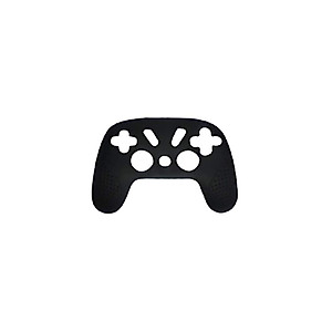 angwang Game Controller Protective Cover Sleeve Case Soft Silicone Skin for -Google Stadia Premiere Edition Gamepad Black 17x11cm
