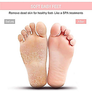 BESKAR Shower Foot Scrubber XL Larger Size Mat with Non-Slip Suction Cups - Cleans, Smooths, Exfoliates & Massages Your Feet Without Bending, Improve Foot Circulation & Cleaner Dead Skin Remover