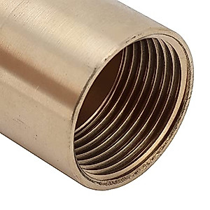 Garden Water Hose Nozzle, G1 DN25 Female Thread Brass Pond Sprinkler Nozzle Adjustable Fountain Telescopic Mushroom Water Spray for Garden Pond Amusement Park Museum Library