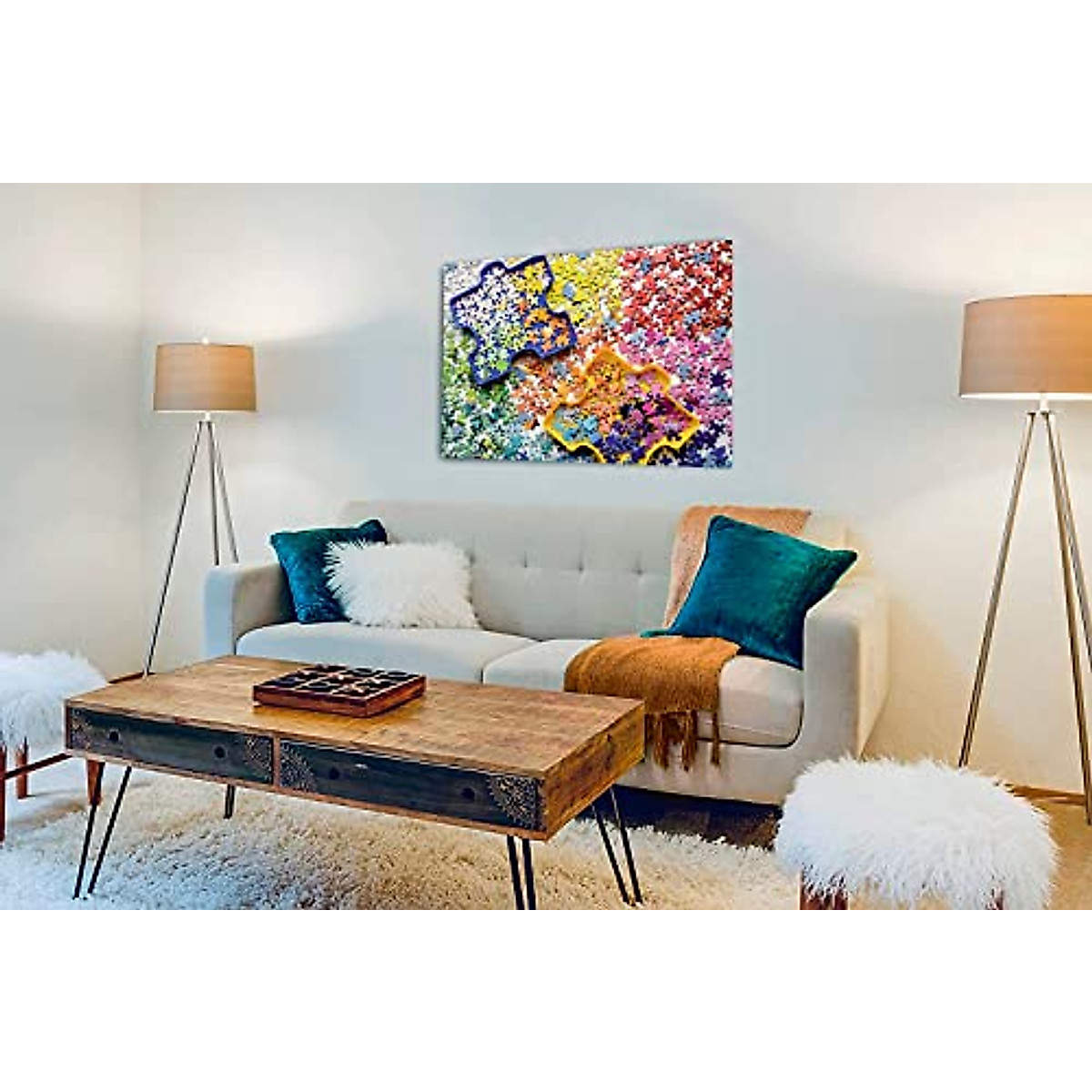 Ravensburger The Puzzler's Palette 15274 1000 Piece Puzzle for Adults, Every Piece is Unique, Softclick Technology Means Pieces Fit Together Perfectly