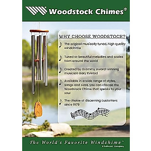 Woodstock Wind Chimes Zenergy Duo Hand Bell Chime, 2 Tone, Bell Percussion Instrument for Meditation, Yoga, Classrooms, Offices, Great for Awareness, Relaxation 7.5" (ZENERGY2)
