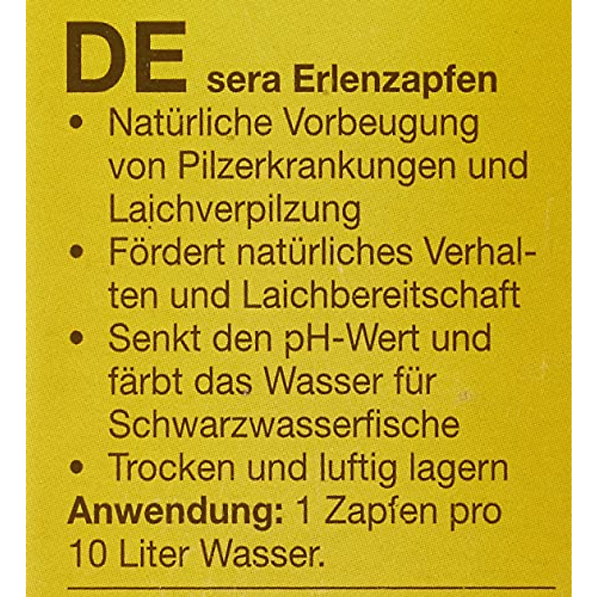 Sera Alder Cones 50 Pcs.