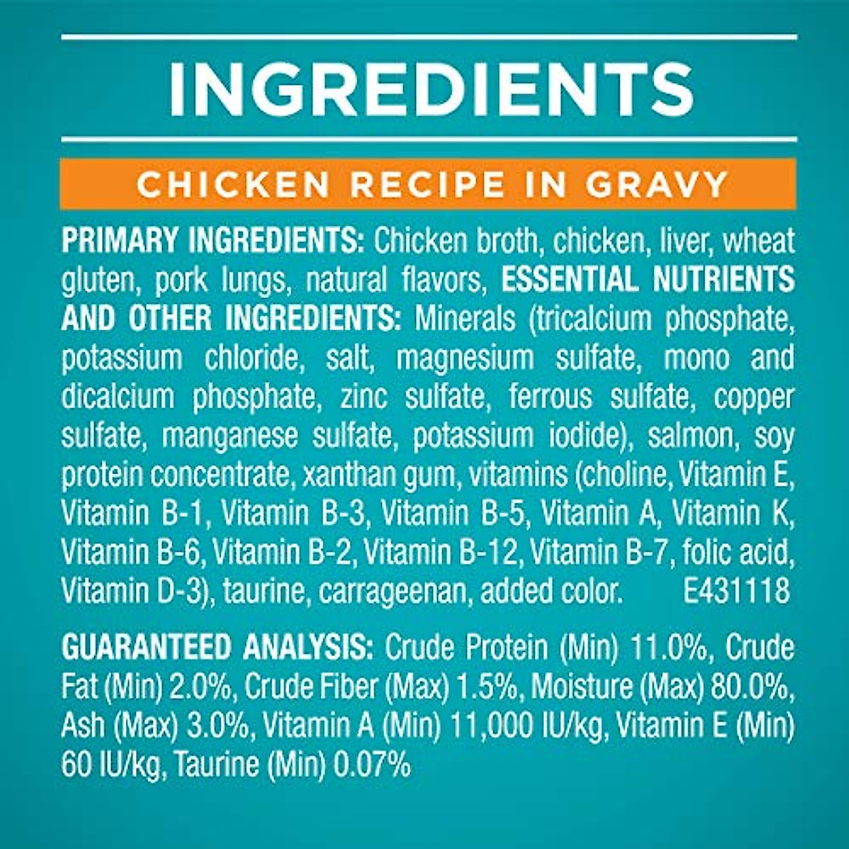 Purina ONE Natural, High Protein Wet Cat Food Variety Pack, True Instinct Turkey, Chicken & Tuna Recipes - (2 Packs of 12) 3 oz. Cans