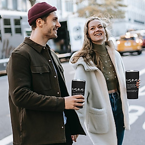 Yipaidel 20 OZ Tumbler for Nana - Insulated Travel Coffee Mug with Lid, Rainbow Nana Gifts from Grandkids, Birthday & Christmas Gifts for Grandma, Personalized Grandma Mug