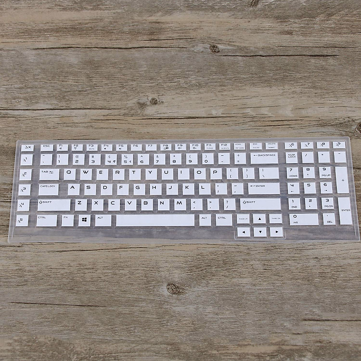 Silicone Keyboard Cover Skin Protector for Dell Alienware AREA-51M AREA-51 17 R3 M17 M15 17r5 15r4 R3 17.3 15.6 Inch Laptop-Gradient Green-