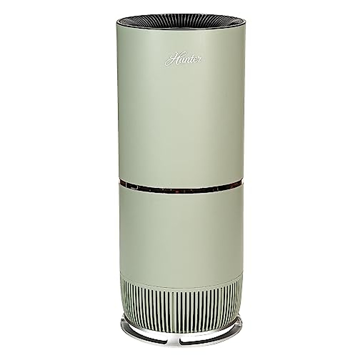 Hunter Fan Company HP670 True HEPA Air Purifier for Allergies, Removes Dust, Smoke, Mold, and Pollen, Covers up to 195 Sq. Ft., Digital Tall Tower, Sage