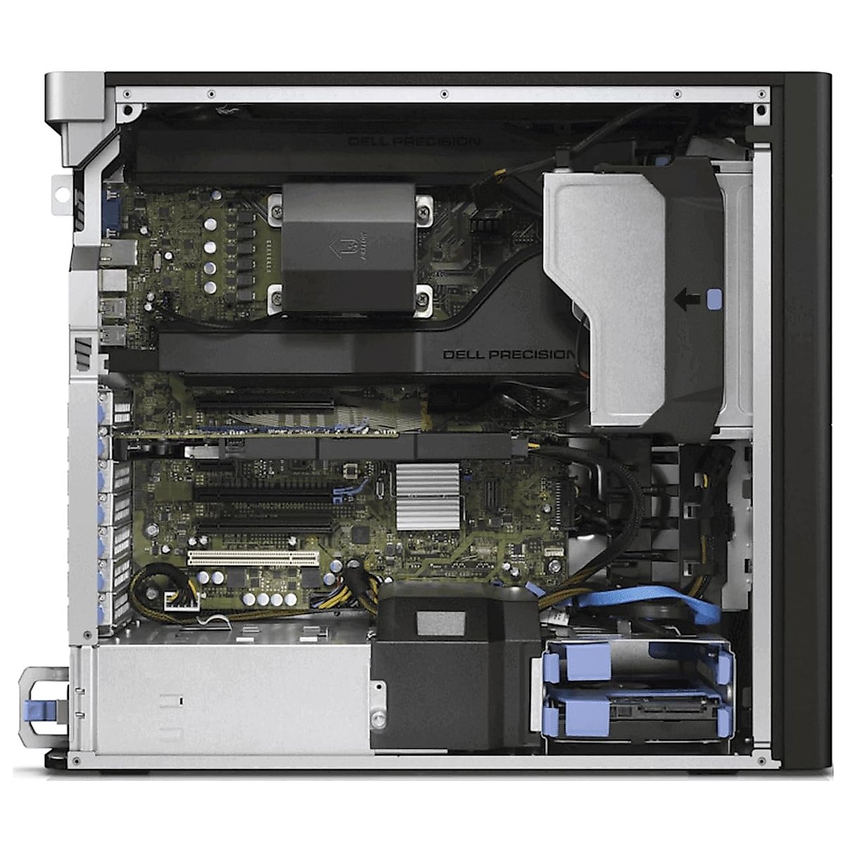 Dell Precision T5810 Mid-Tower Workstation - Intel Xeon E5-1620 v3 3.5GHz 4 Core Processor, 16GB DDR4 Memory, 4TB HDD, Nvidia Quadro K2200 Graphics Card, Windows 10 Pro. (Renewed)