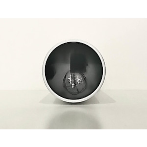 MMSA Insulated Tumbler Bottle with LED Temperature Display in Fahrenheit (White)