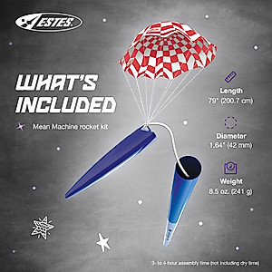 Estes 1295 Mean Machine Flying Model Rocket Kit