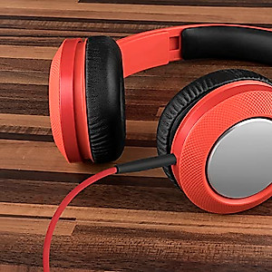 Geekria QuickFit Audio Cable with Mic Compatible with JBL Tune 760NC 750BTNC 700BT 710BT, Live 660NC 650BTNC, Tour One Cable, 2.5mm Aux Replacement Stereo Cord with Inline Microphone (4 ft/1.2 m)