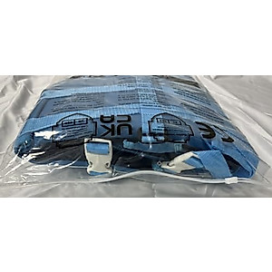 Toddler Swim Vest Floaties for Kids with Adjustable Safety Strap for Learn to Swim Children, Stripes Light Blue S Age 1-3