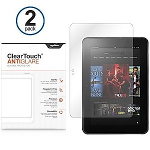 BoxWave Screen Protector Compatible with Kindle Fire HD 8.9 (2nd Gen 2012) - ClearTouch Anti-Glare (2-Pack), Anti-Fingerprint Matte Film Skin