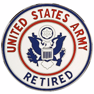 U.S. Army Retired Enamel CSIB