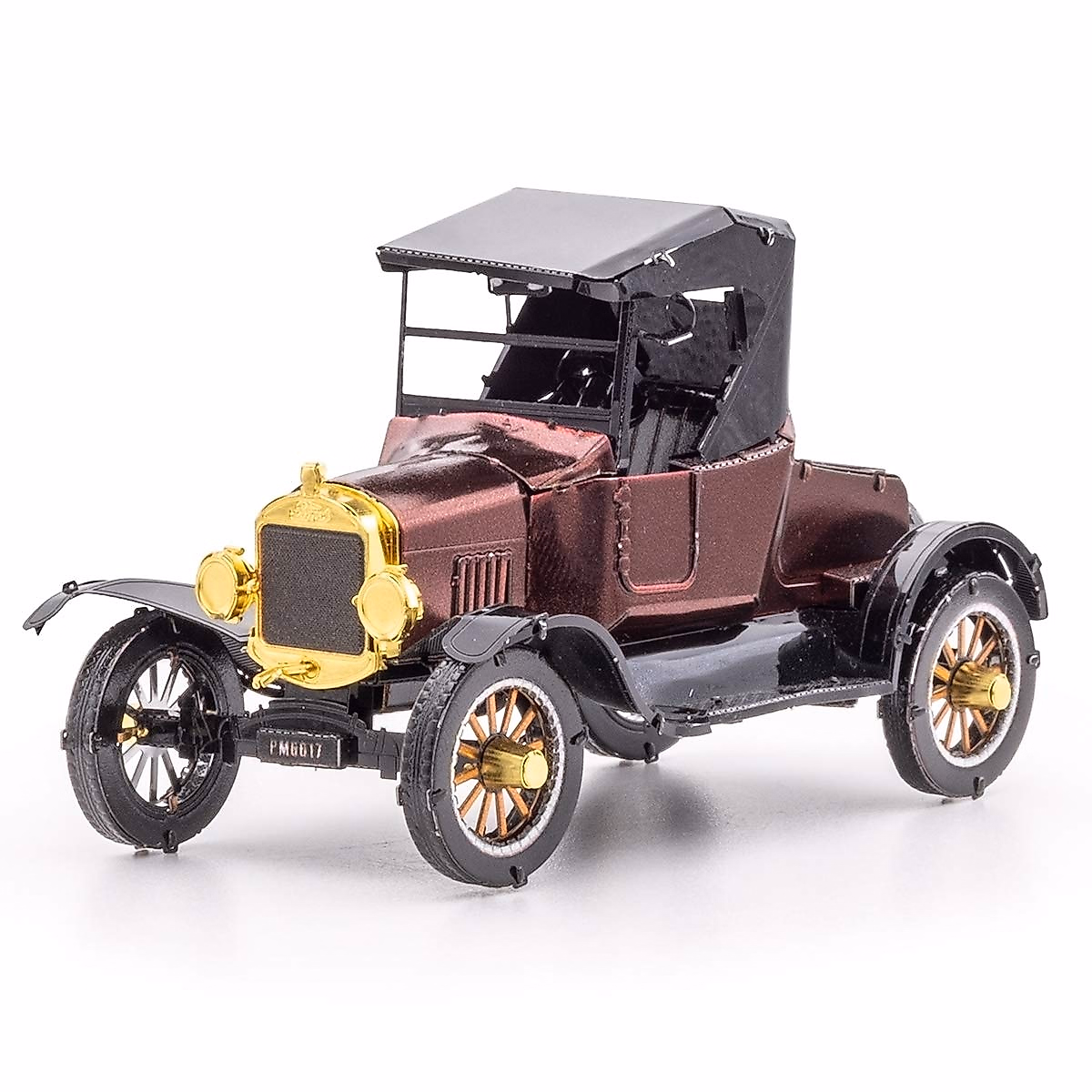 Fascinations Metal Earth 3D Metal Model Kits Ford Set of 6-1908 Model T Dark Green - 1910 Model T - 1931 Model A - 1932 Coupe - 1937 Pickup - 1925 Model T Runabout