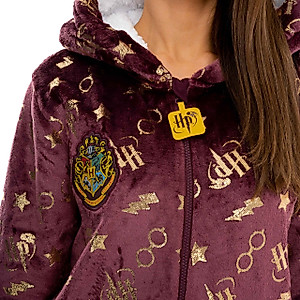 Harry Potter Womens Onesie Red Small