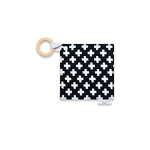 Crinkle Paper for Babies | Eco-Friendly Cotton Sensory & Soother Teether Toy | BPA Free, Organic Beeswax Sealed Wood9