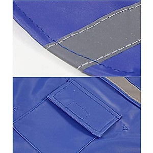 LOVEPET Pet Raincoat Dog Raincoat Labrador Large and Medium Dogs Reflective Waterproof and Snowproof Big Dog Clothes A S