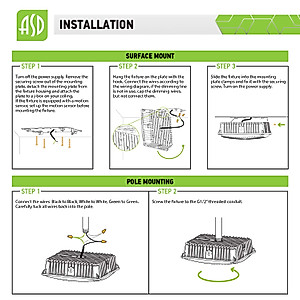 ASD LED Canopy Light Outdoor, 70W 8400 Lm Dimmable, Daylight 5000K, 120-277VAC 175W HID/MH Replacement, IP65 Waterproof Gas Station and Garage Ceiling Light 9.6" x 9.6", ETL & DLC Listed, White Finish