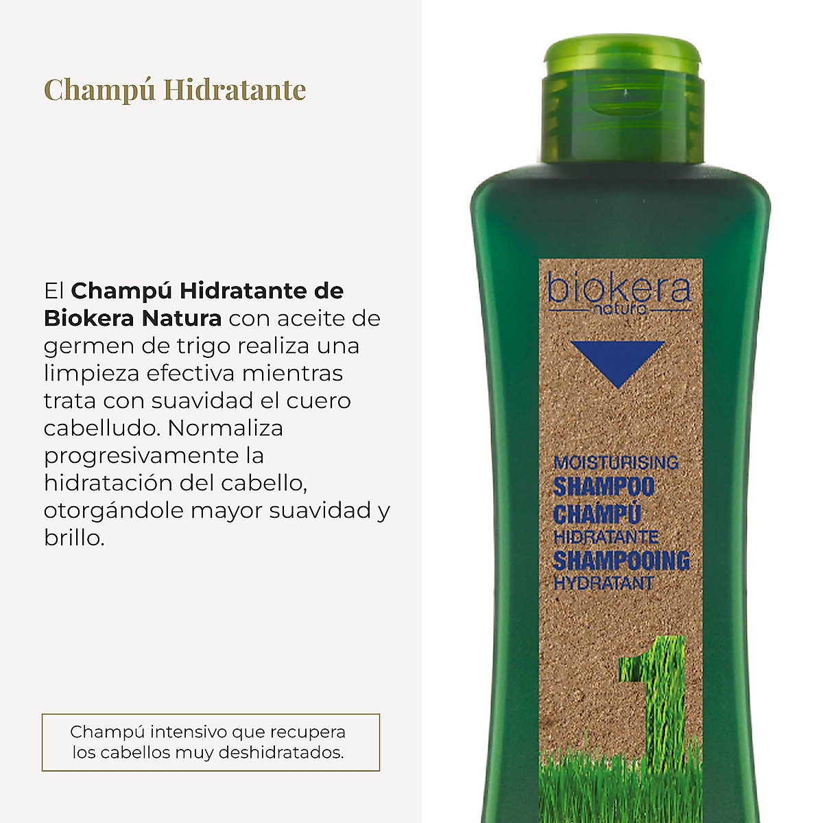 Salerm Biokera Natura Moisturizing Shampoo 10.8oz