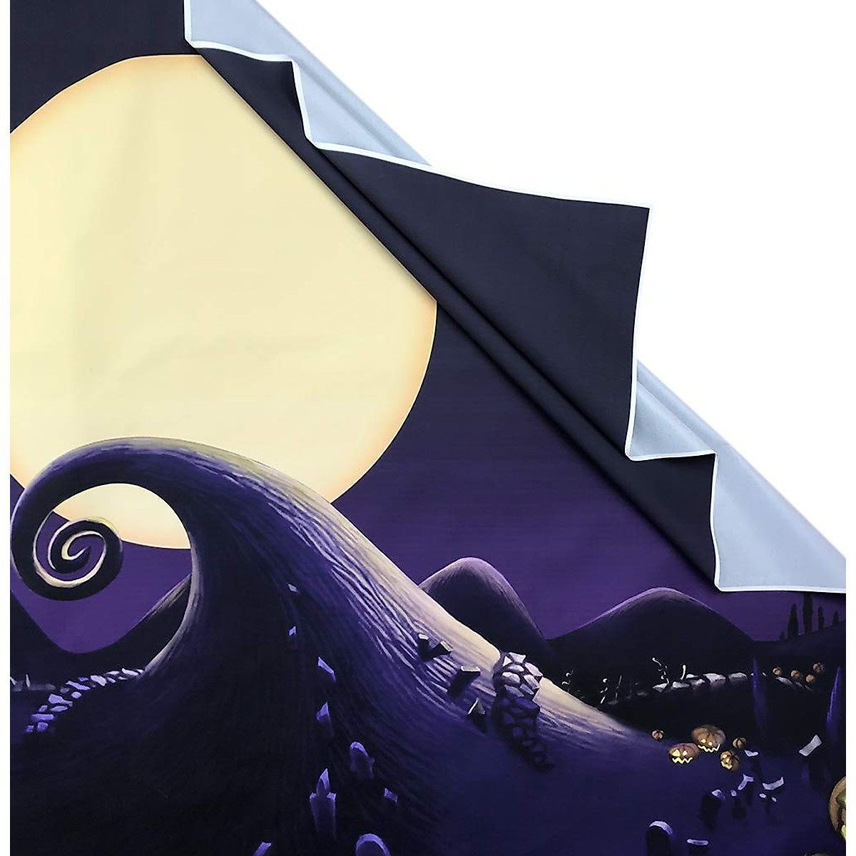 Nightmare Before Christmas Themed Backdrop Halloween Birthday Baby Shower Photo Studio Photography Background Party Home Decor Pictures Decoration Shoot