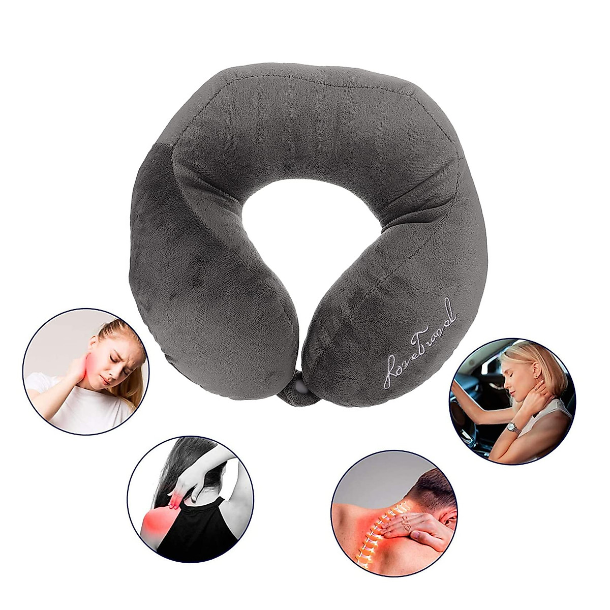 LIFKOME 1pc Nap Neck Pillow Travel Pillow U Shape Pillow Travel Neck Pillow Kids Pillow for Kids Travel Neck Pillows for Airplanes Gerd Pillows for Sleeping Office Pillow Relax Pillow Car