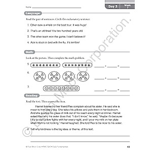Evan-Moor Daily Fundamentals, Grade 3