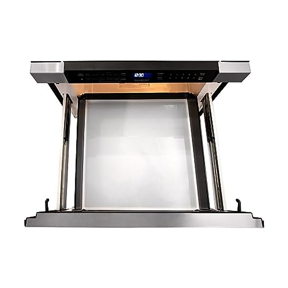 SHARP SMD2440JS 24 in. 1.2 cu. ft. Built-In Stainless Steel Microwave Drawer Oven