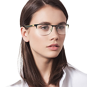 Ray-Ban RX6335 Rectangular Prescription Eyeglass Frames, Black On Arista/Demo Lens, 54 mm