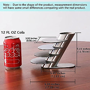 Cup Coasters, Newness Cup Coasters Set with Decorative Rack, Stainless Steel Tabletop Display Round Cup Coaster with Holder, Silver, Set of 4