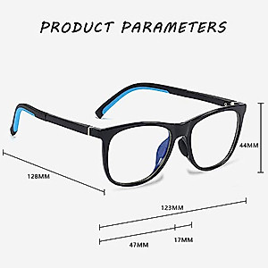 UBUJI Kids Blue Light Blocking Glasses, Computer Gaming TV Glasses for Boys Girls Age 3-12, Blue Light Blocker Glasses Anti Glare & Eyestrain - Green