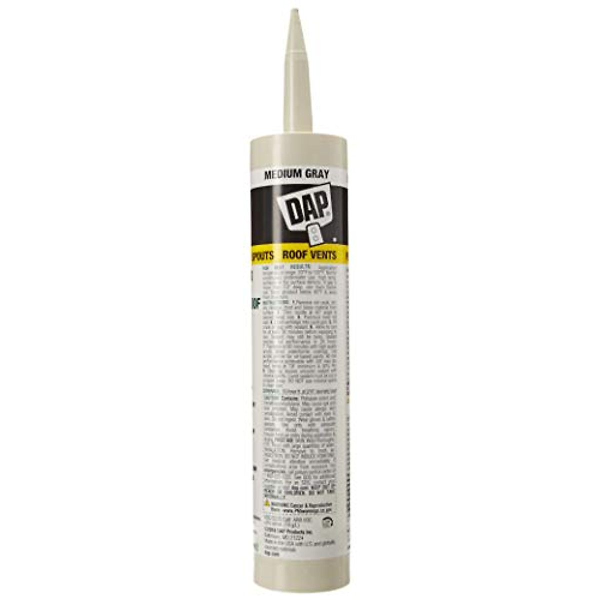 DAP Inc 10.1Oz Grey Gutt Sealant Inc 01835 10.1Oz Grey Gutt Sealant