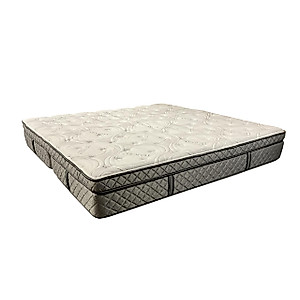 Triad Majestic 84x84 Mattress 12" Natural Latex Wyoming King Mattress (Triad Majestic 84x84 Mattress, 12" Firm Natural Latex Wyoming King Cooling and Pressure Relieving Firm Feel)