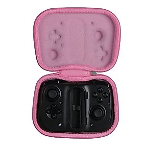Hermitshell Hard Travel Case for Razer Kishi Mobile Game Controller (Case for Razer Kishi, Pink)