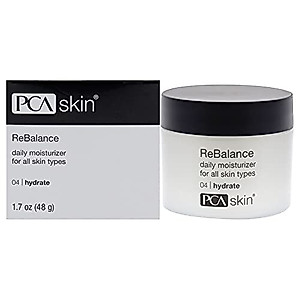 PCA SKIN ReBalance Daily Face Moisturizer - Moisturizing Anti Aging Facial Cream with Antioxidants & Hydrating Niacinamide for Normal / Sensitive Skin (1.7 oz)